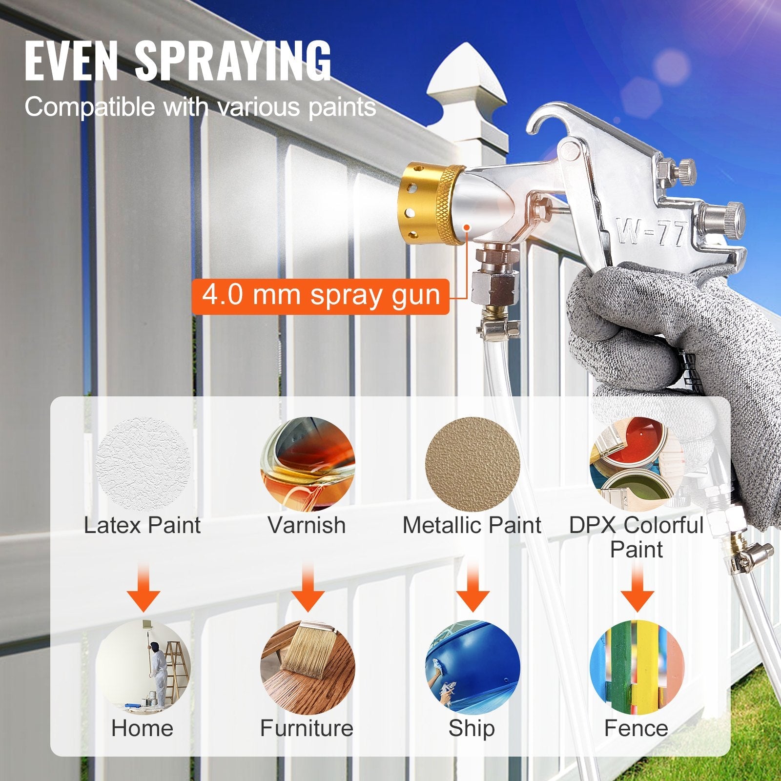 30L Spray Paint Pressure Pot with Auto Stir & 70 PSI for Large Areas ...