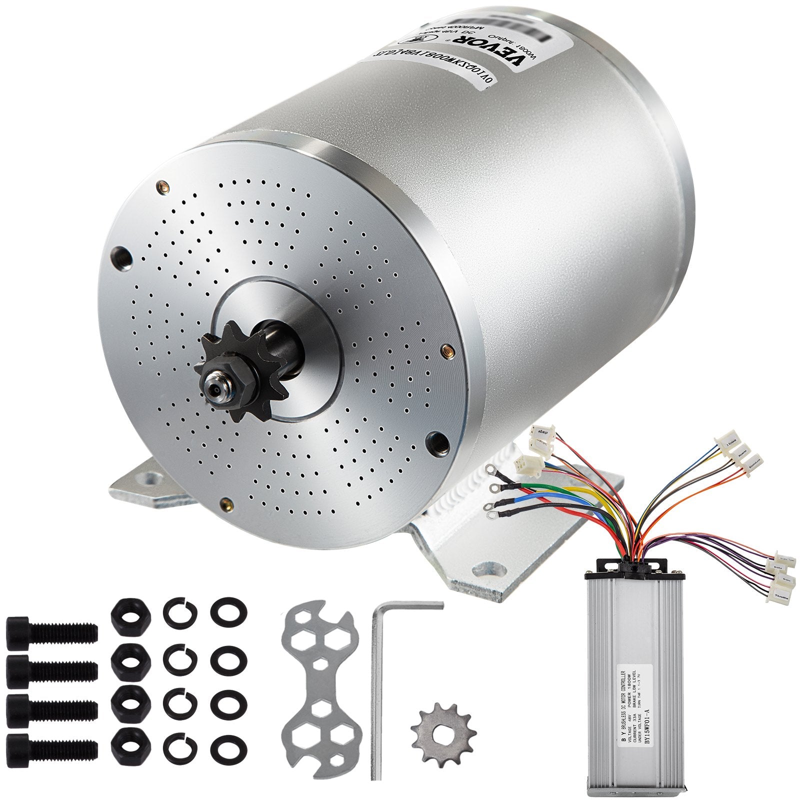 Vevor Brushless Electric Motor Controller 48V 2000W BLDC for Go Kart w ...